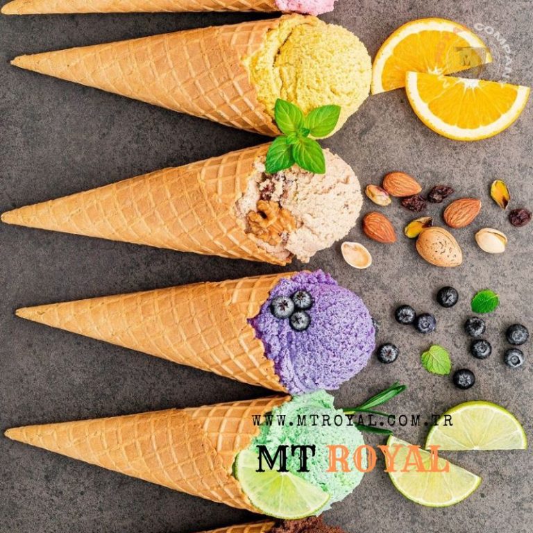 Raw materials for ice cream production - MT ROYAL