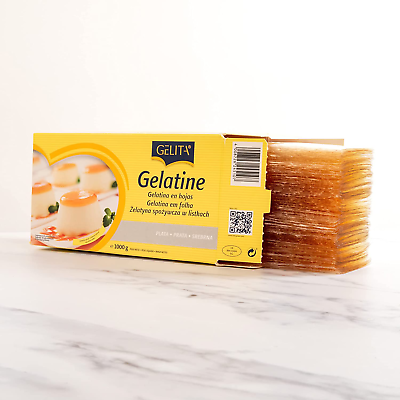 Gelatin Sheets – Silver Grade 160 Bloom - MT ROYAL