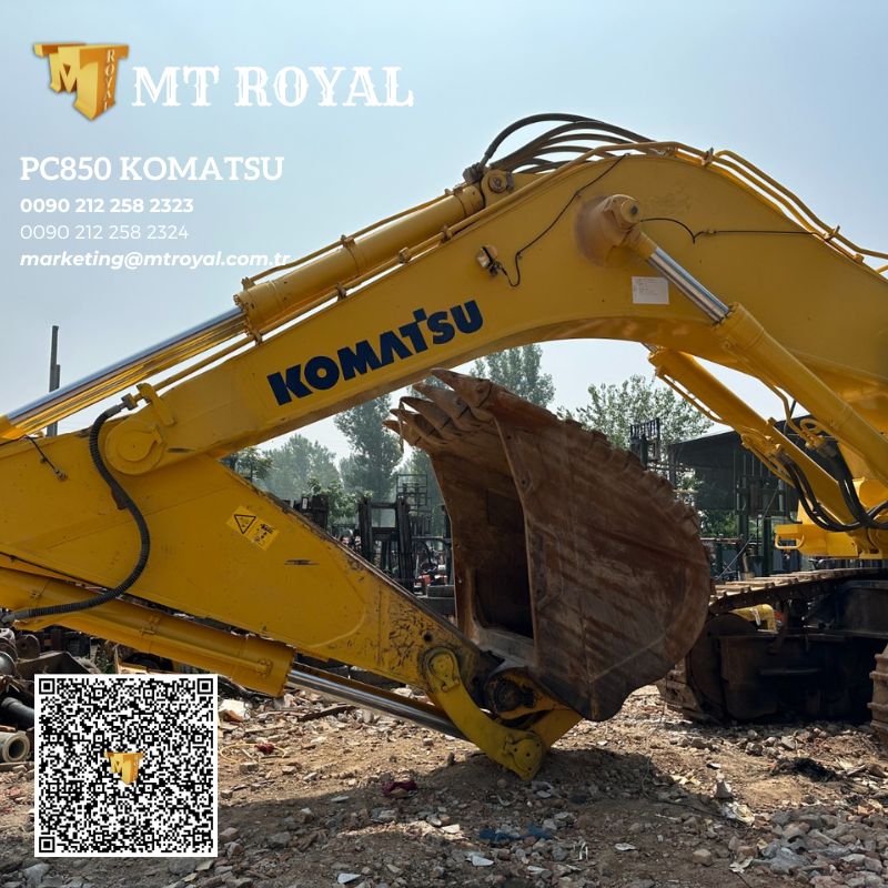 فروش کوماتسو pc850 بیل میکانیکی محل بارگیری آلمان - ام تی رویال